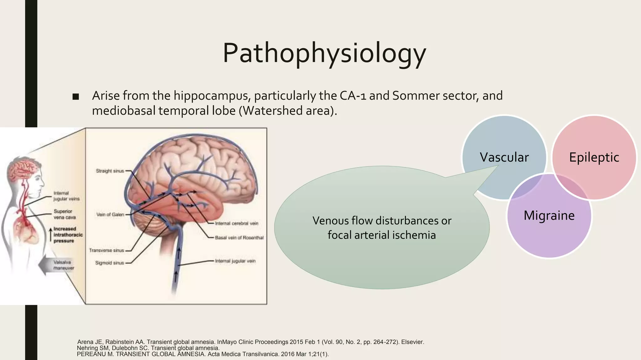 Transient Global Amnesia | PPTX