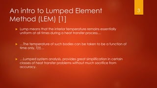 Transient heat conduction | PPTX