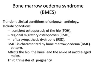 Transient Osteoporosis of Hip | PDF