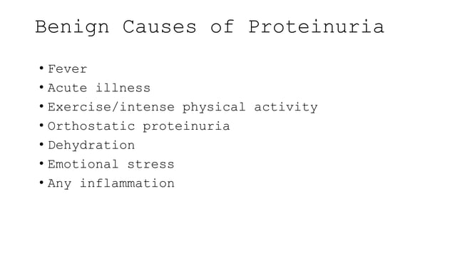 transient persistent and benign proteinuria.pptx