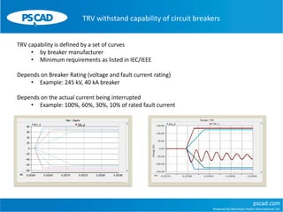 Transient Recovery Voltage (TRV) Studies.pdf | Computer Networking | Computing
