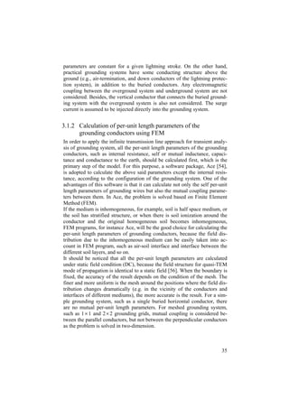 Transient response of grounding | PDF