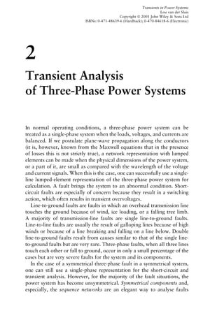 Transients in-power-systems | PDF