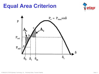 ETAP - Transient stability | PDF