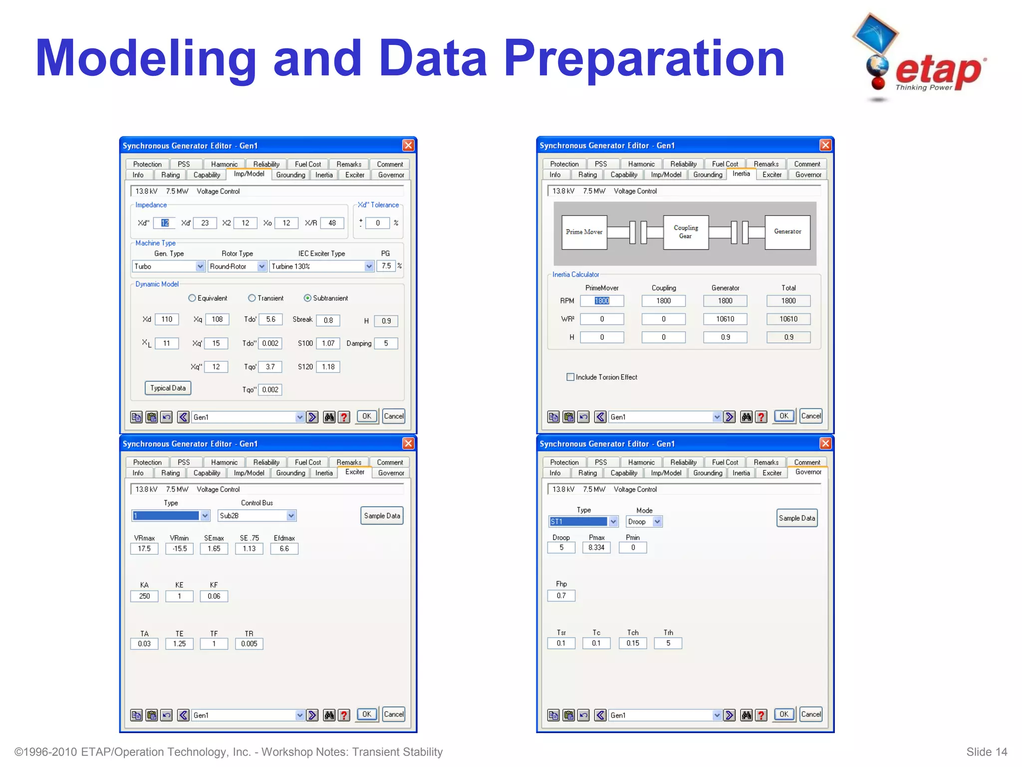 ETAP - Transient stability 2 | PDF