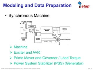 ETAP - Transient stability 2 | PDF