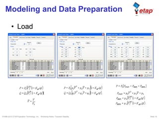 ETAP - Transient stability 2 | PDF
