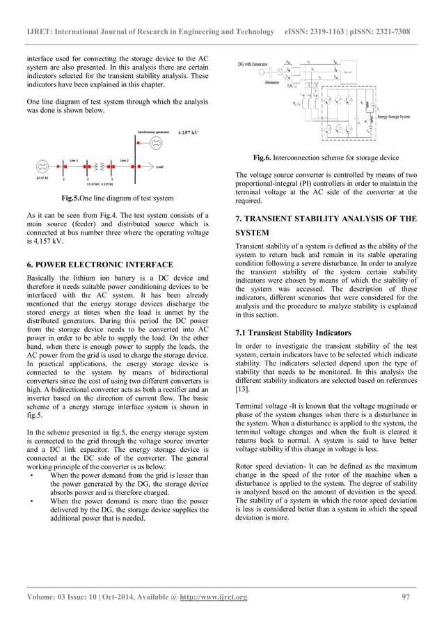 Transient stability analysis of distributed generation | PDF | Data Storage and Warehousing ...