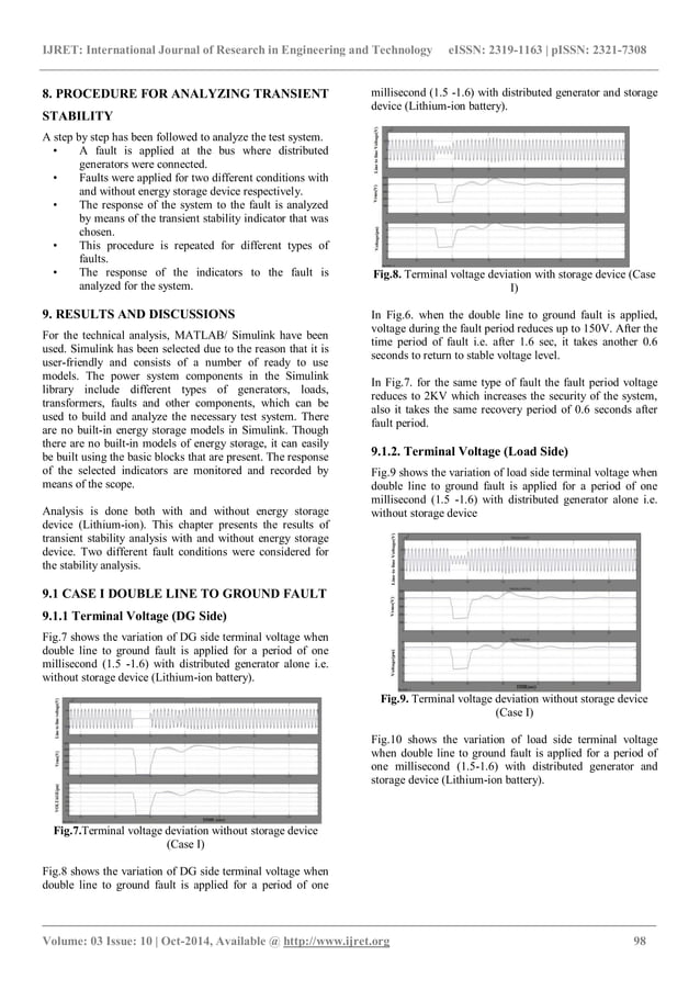 Transient stability analysis of distributed generation | PDF | Data Storage and Warehousing ...