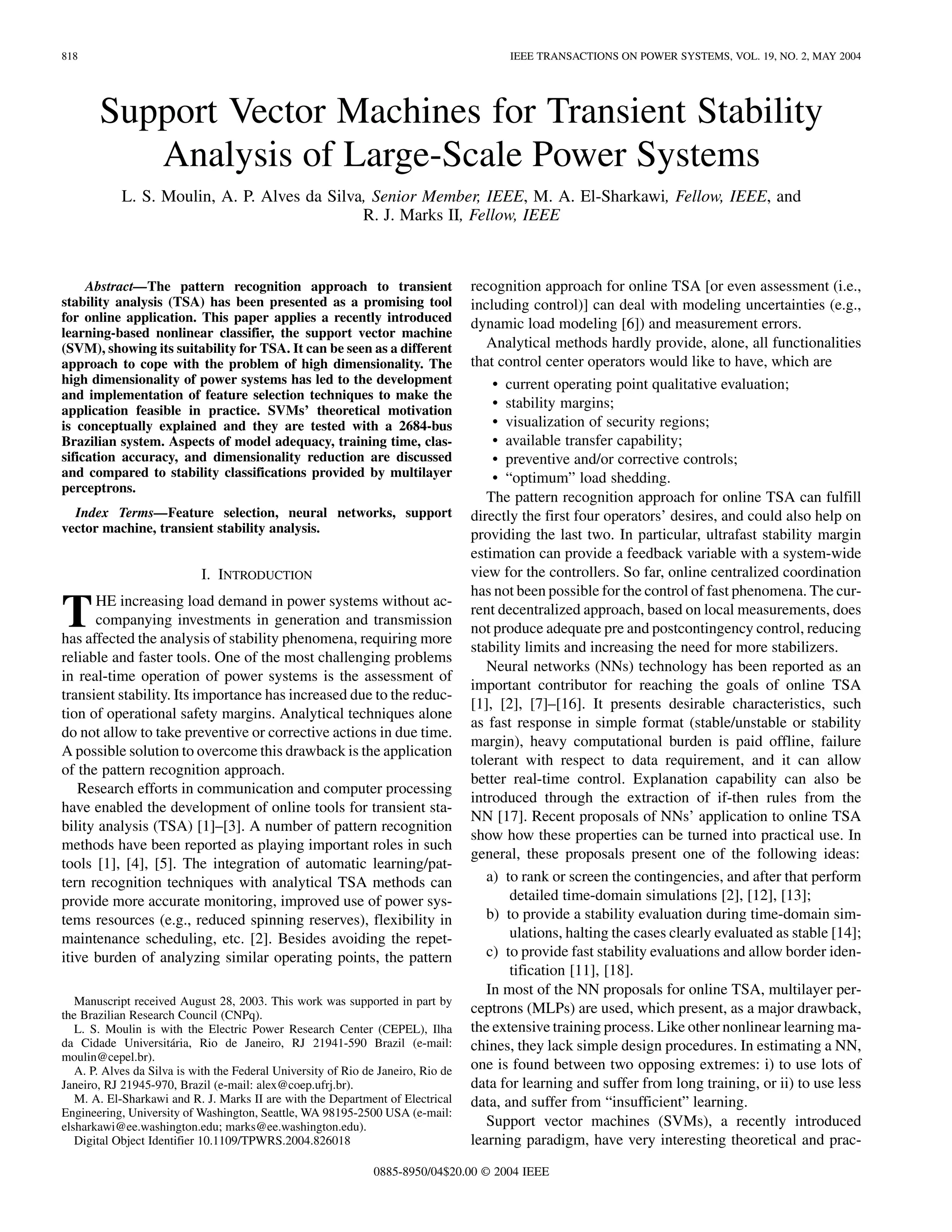 Transient stability analysis of power system | PDF