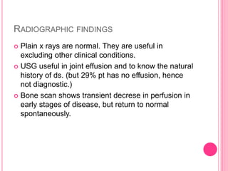 Transient synovitis of the hip | PPTX