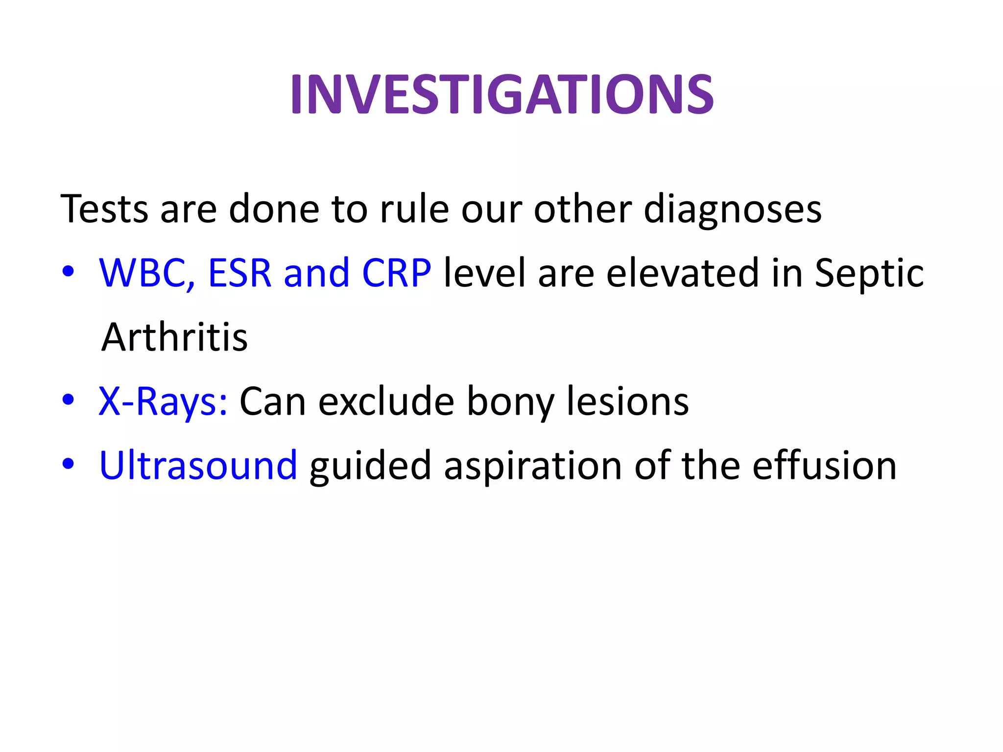 Transient Synovitis | PPTX