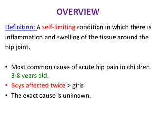 Transient Synovitis | PPTX
