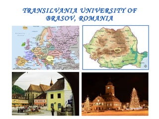 Transilvania university of brasov | PPT