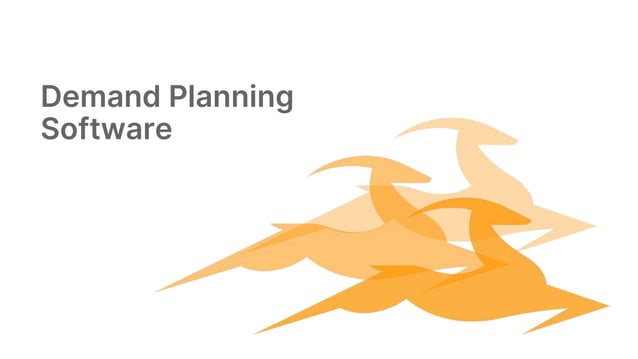 Demand Planning Software | PPT