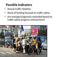 Defining Sustainable Mobility, Indicators and Targets | PPTX