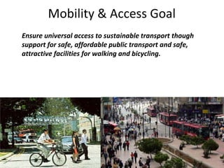 Defining Sustainable Mobility, Indicators and Targets | PPTX