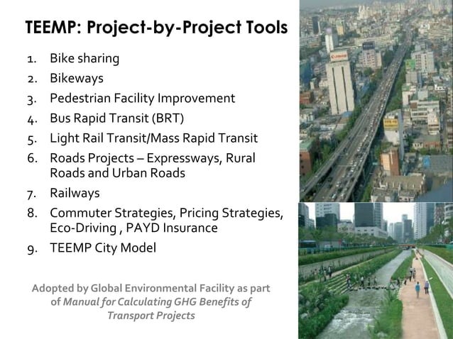 Defining Sustainable Mobility, Indicators and Targets | PPTX ...