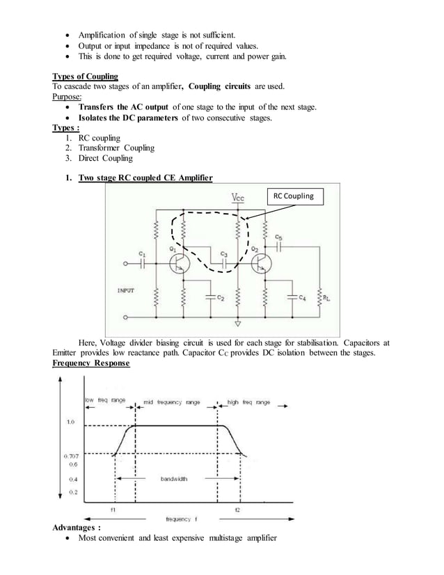 Transisitor amplifier | PDF