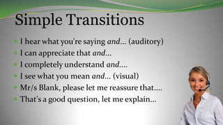 Transistional phrases and communication style | PPTX