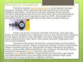 Transistor | PPT