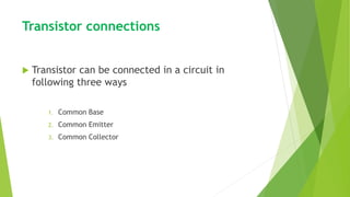 Transistor | PPTX