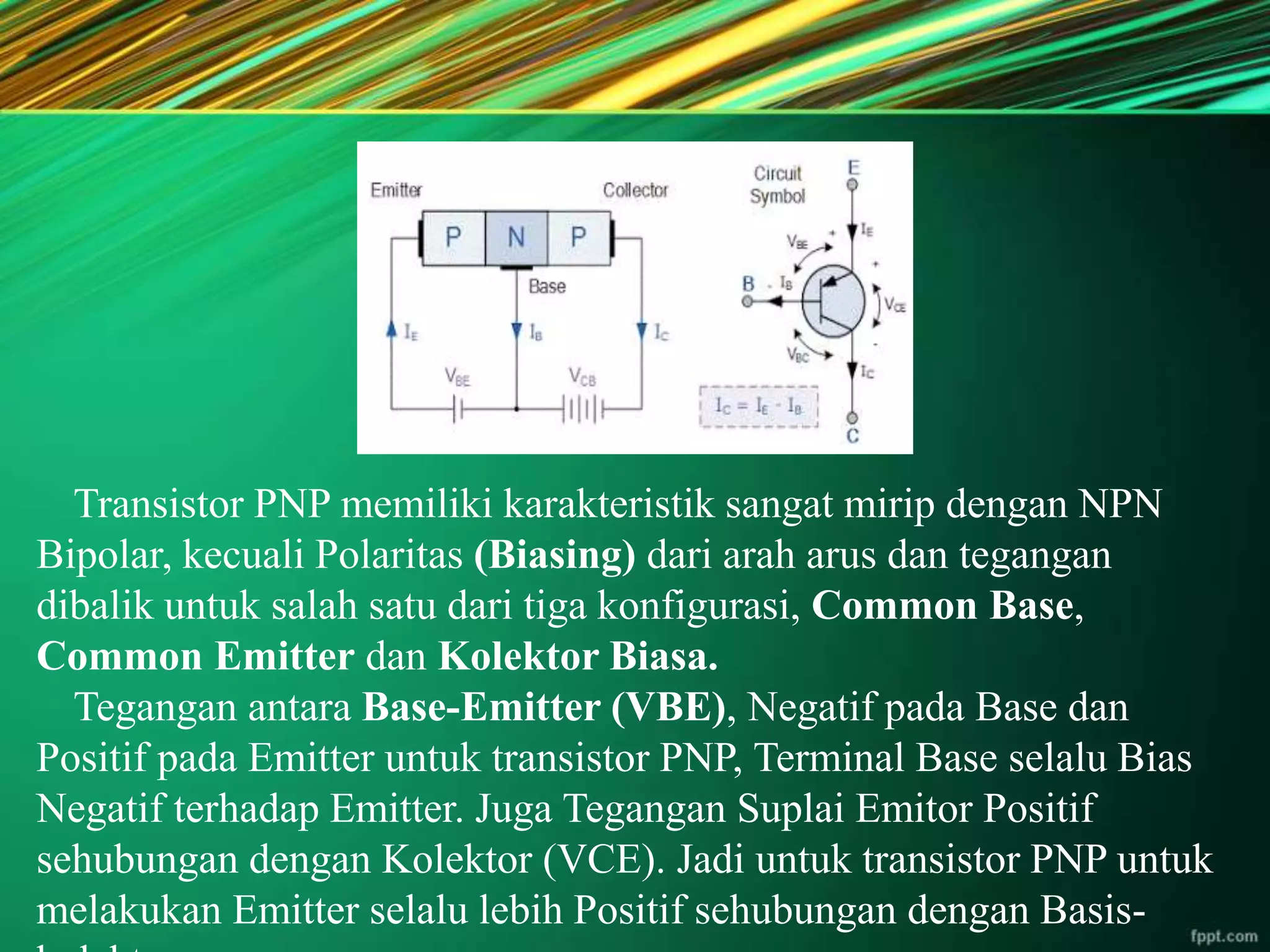Transistor PNP | PPTX