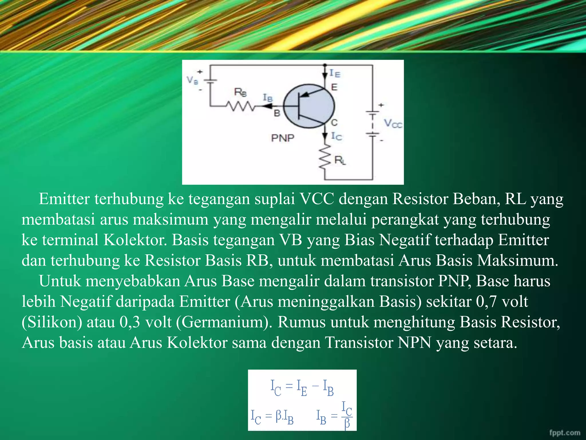 Transistor PNP | PPTX