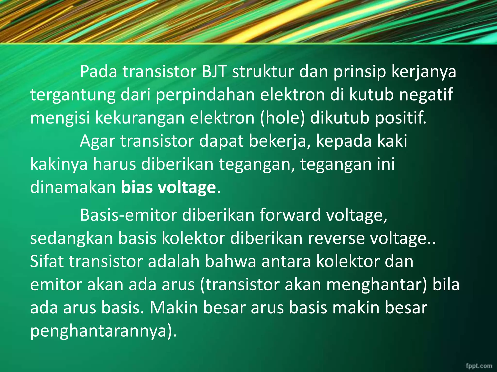 Transistor PNP | PPTX