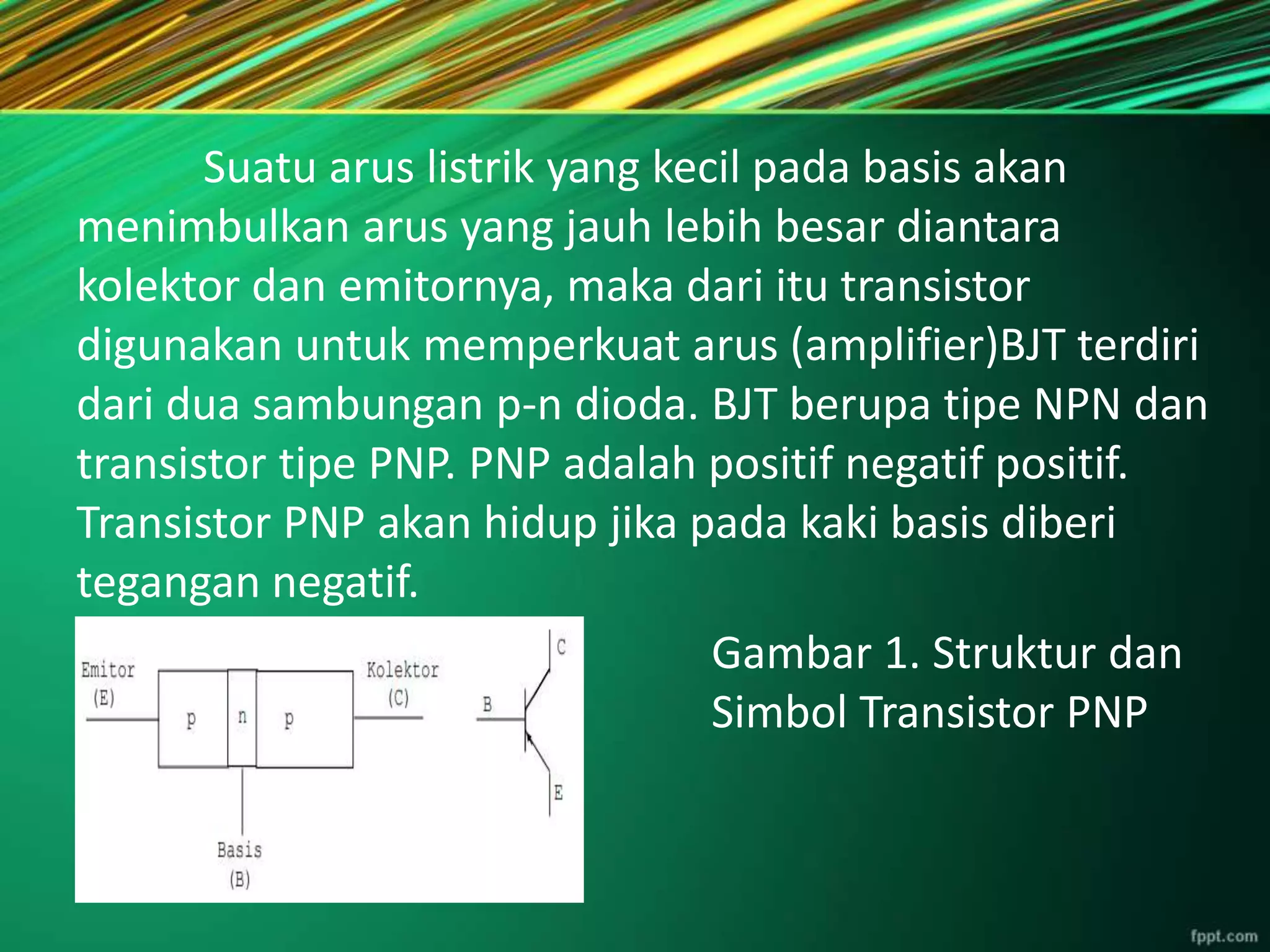 Transistor PNP | PPTX