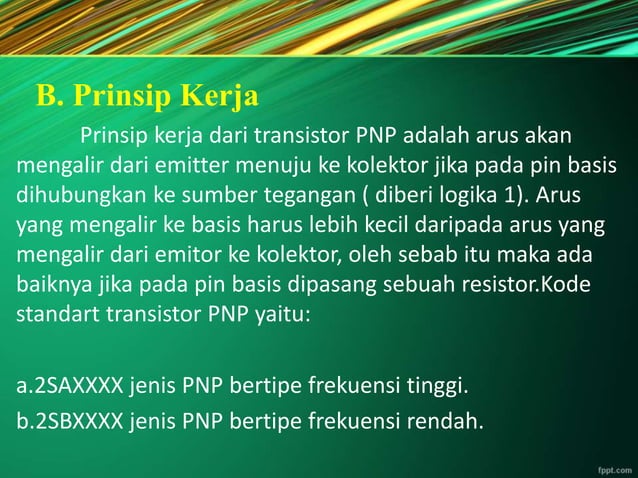 Transistor PNP | PPT