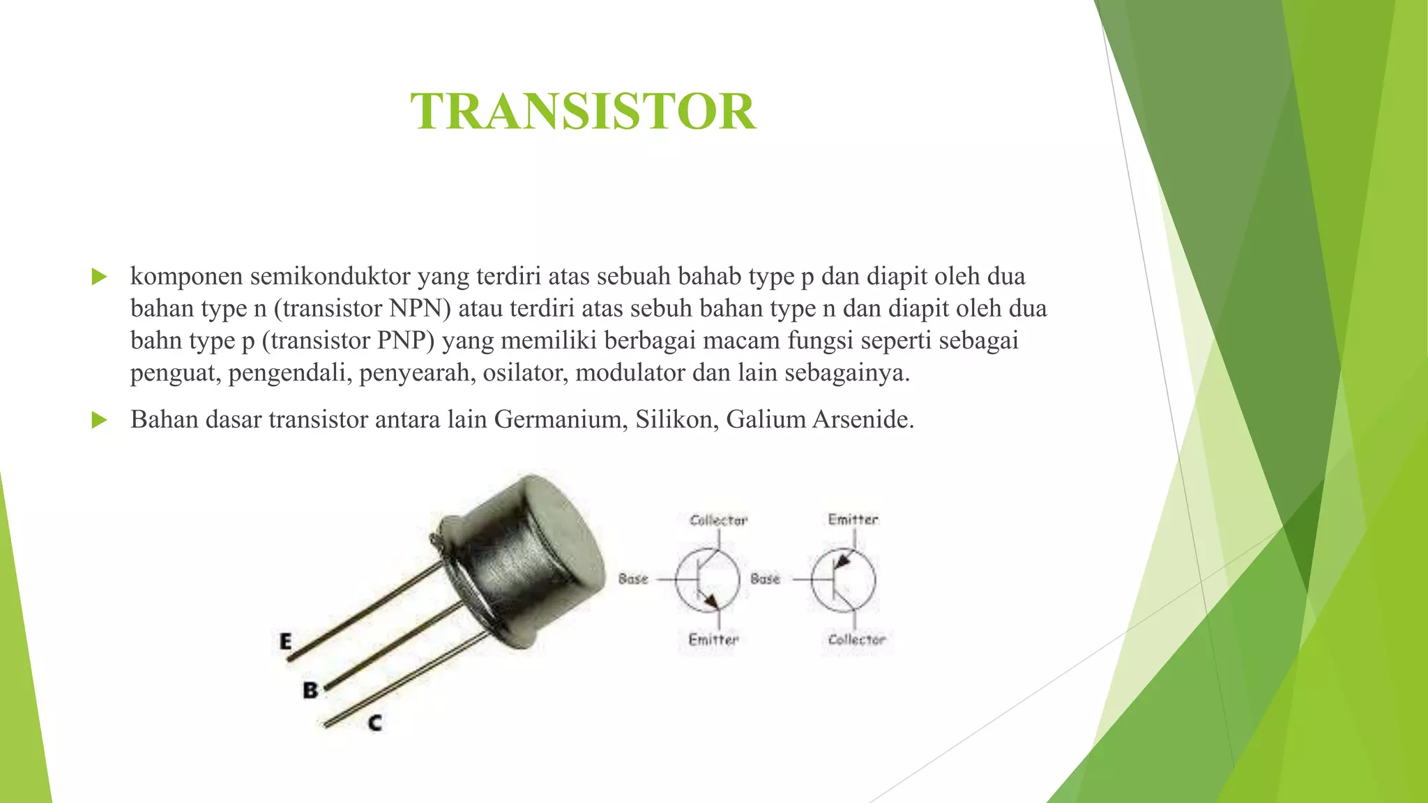 Transistor | PPTX