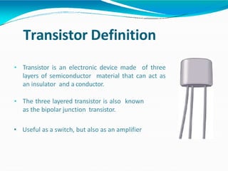 Transistor | PPTX
