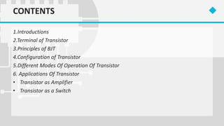 Transistor.pptx | Physics | Science