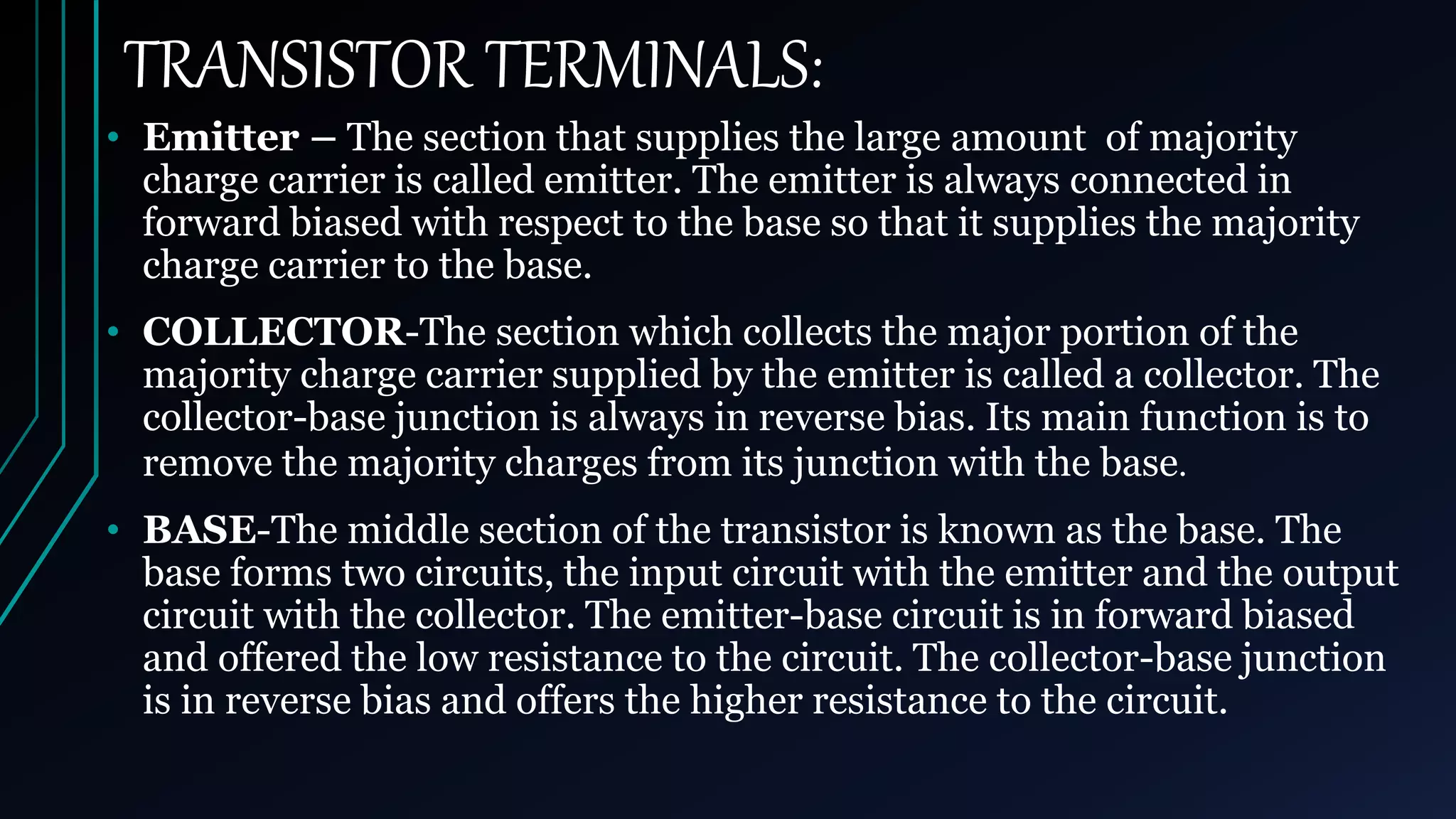 TRANSISTOR.pptx | Chemistry | Science