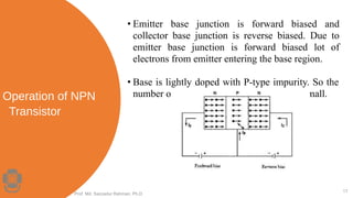 Transistor (1).pdf and biasing(bjt and pnp also npn) | PDF