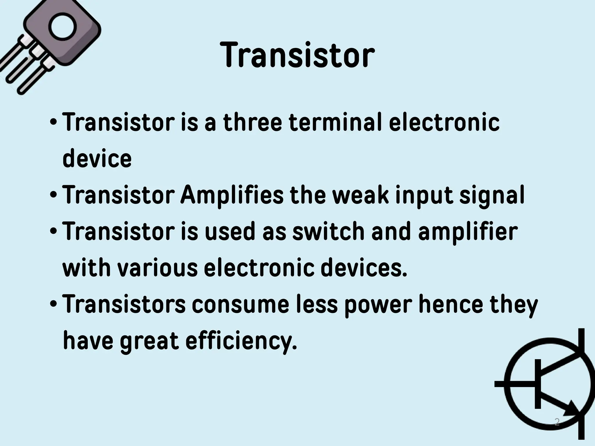 Transistor and it's applications _20240225_205414_0000.pptx | Physics ...