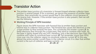 Transistor and it's working principle | PPTX