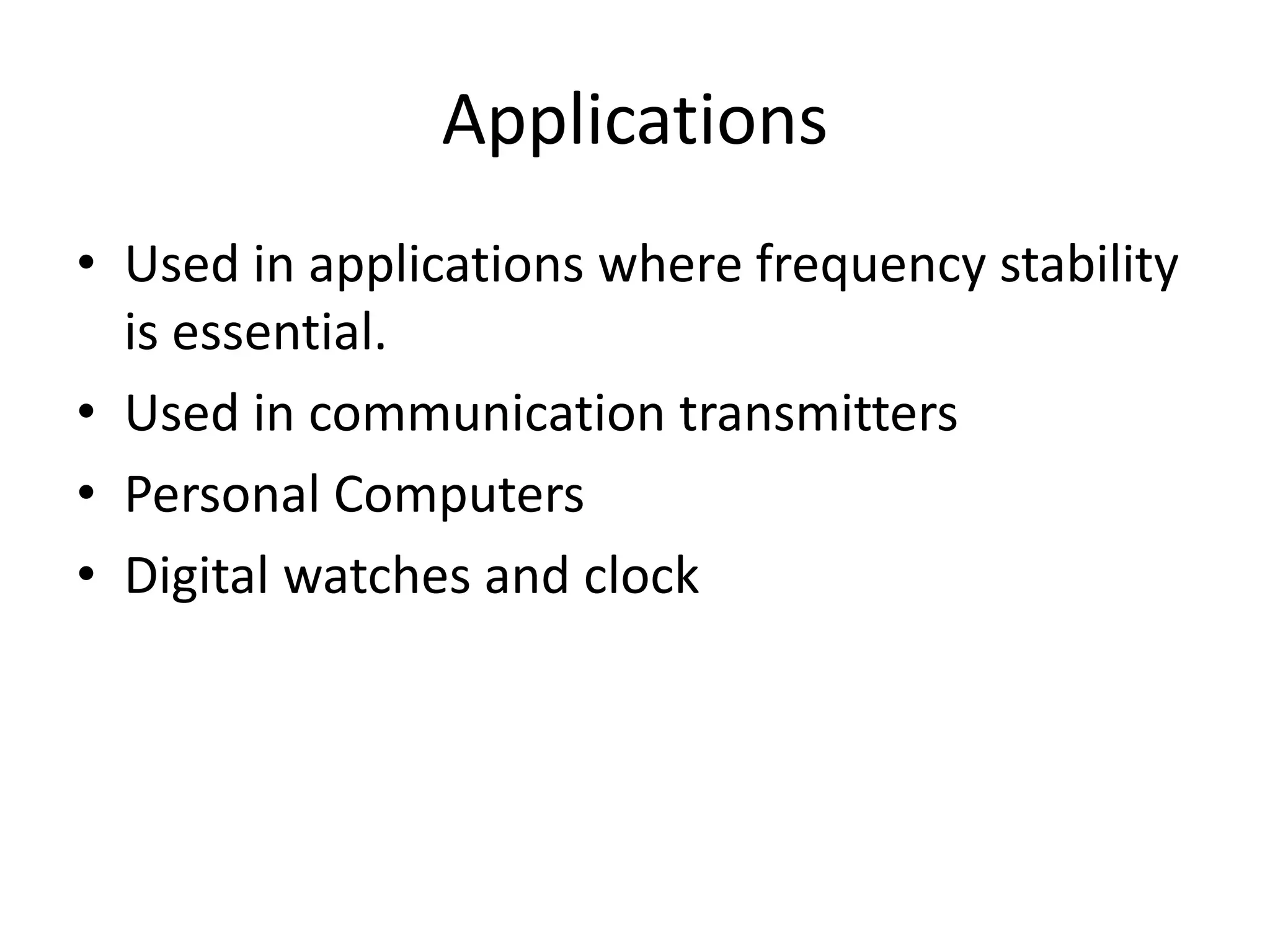 Transistor applications (2) | PPT