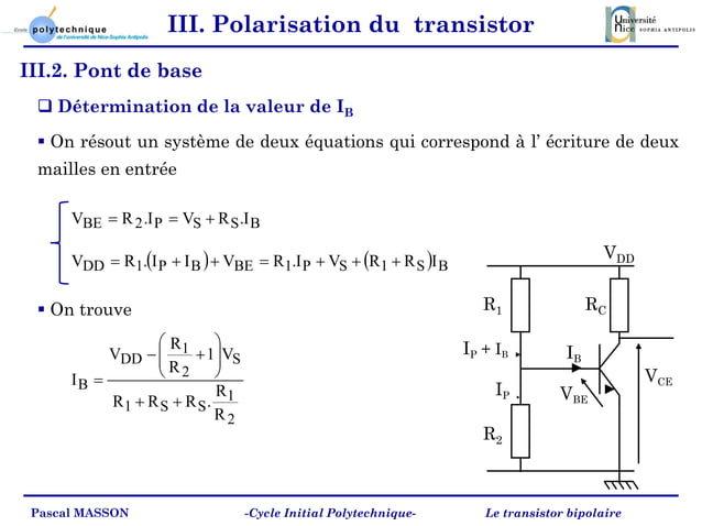 Cours elzctronique :transistor_bipolaire-01.pdf | Computer Peripherals | Computing