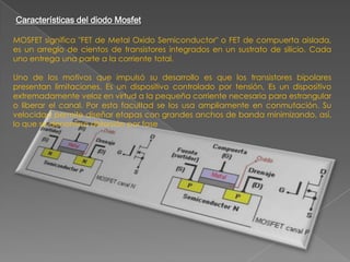 Transistores jfet y mosfet | PPTX
