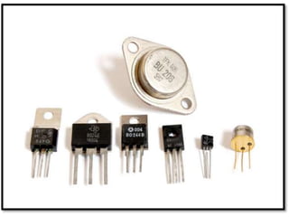 Transistores tipos caracteristicas | PPTX