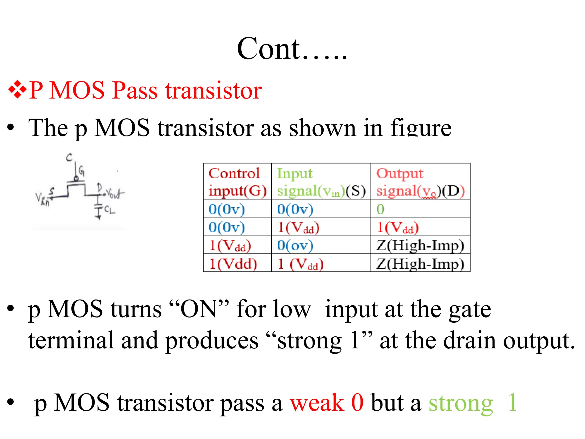 Transistor Logic Of Vlsi Subject For Ece Pptx Free Download