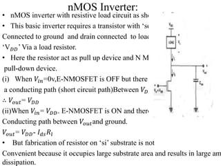 Transistor logic of vlsi subject for ece .pptx