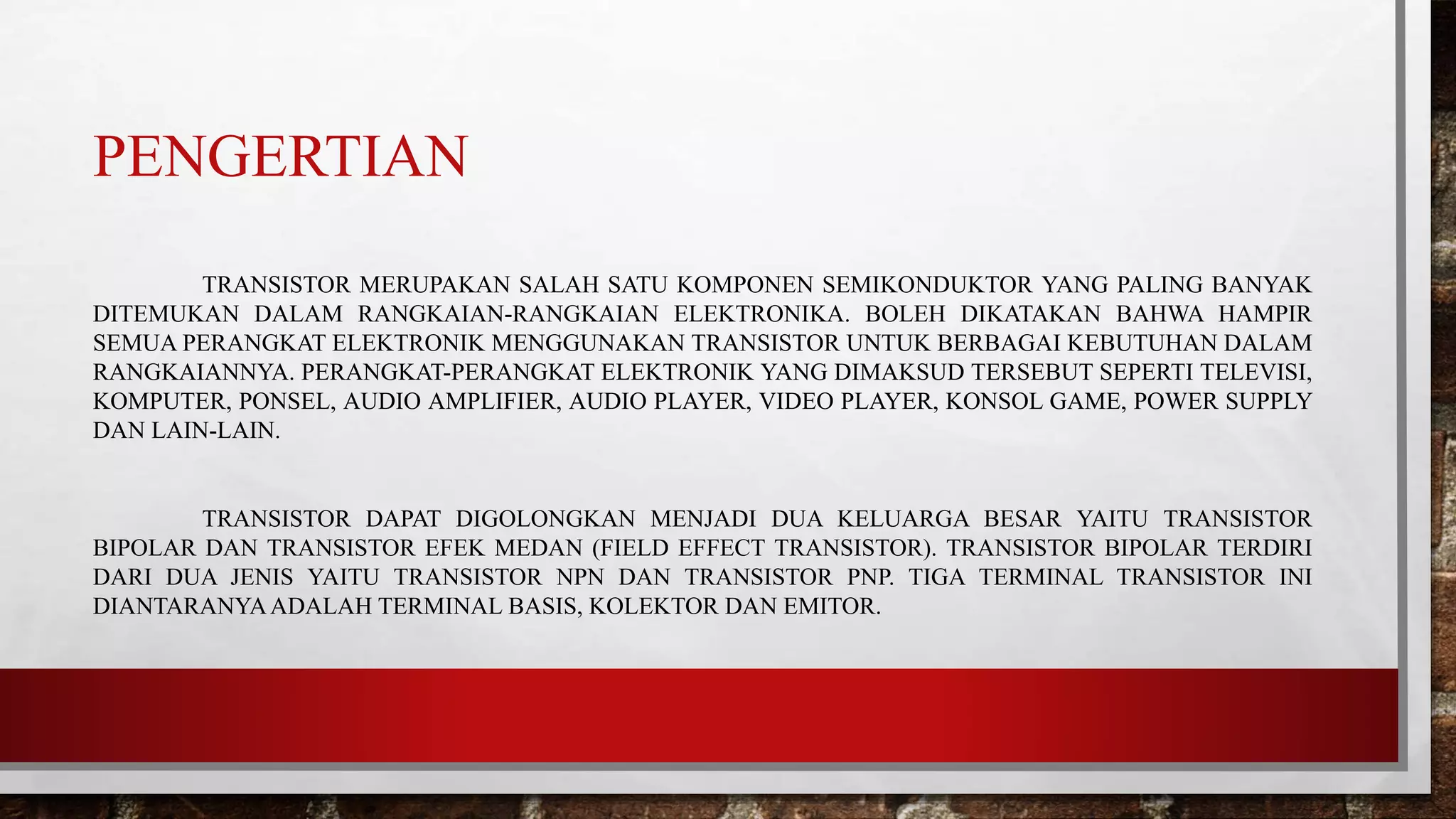 Transistor pnp | PPTX