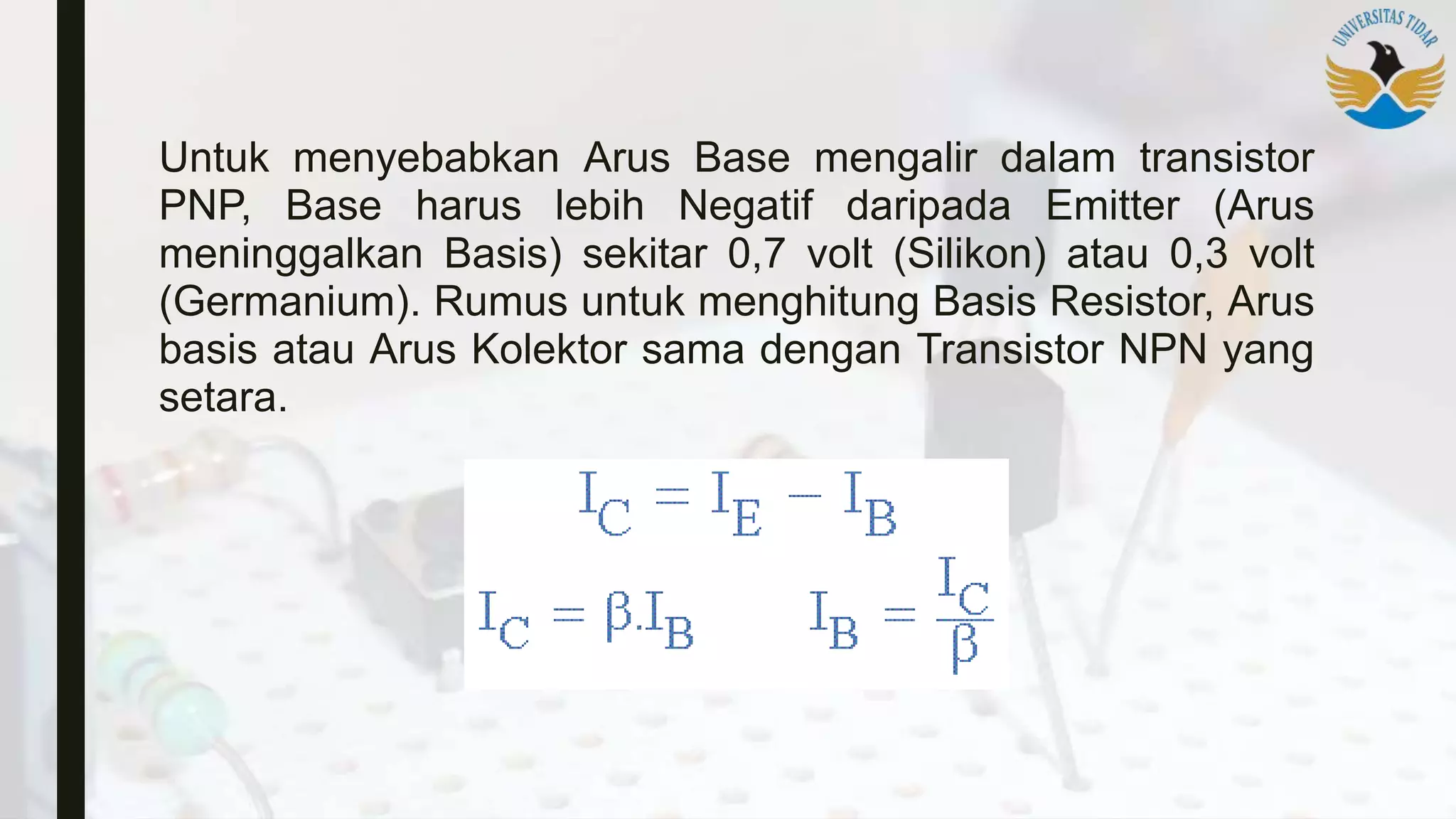 Transistor pnp | PPT