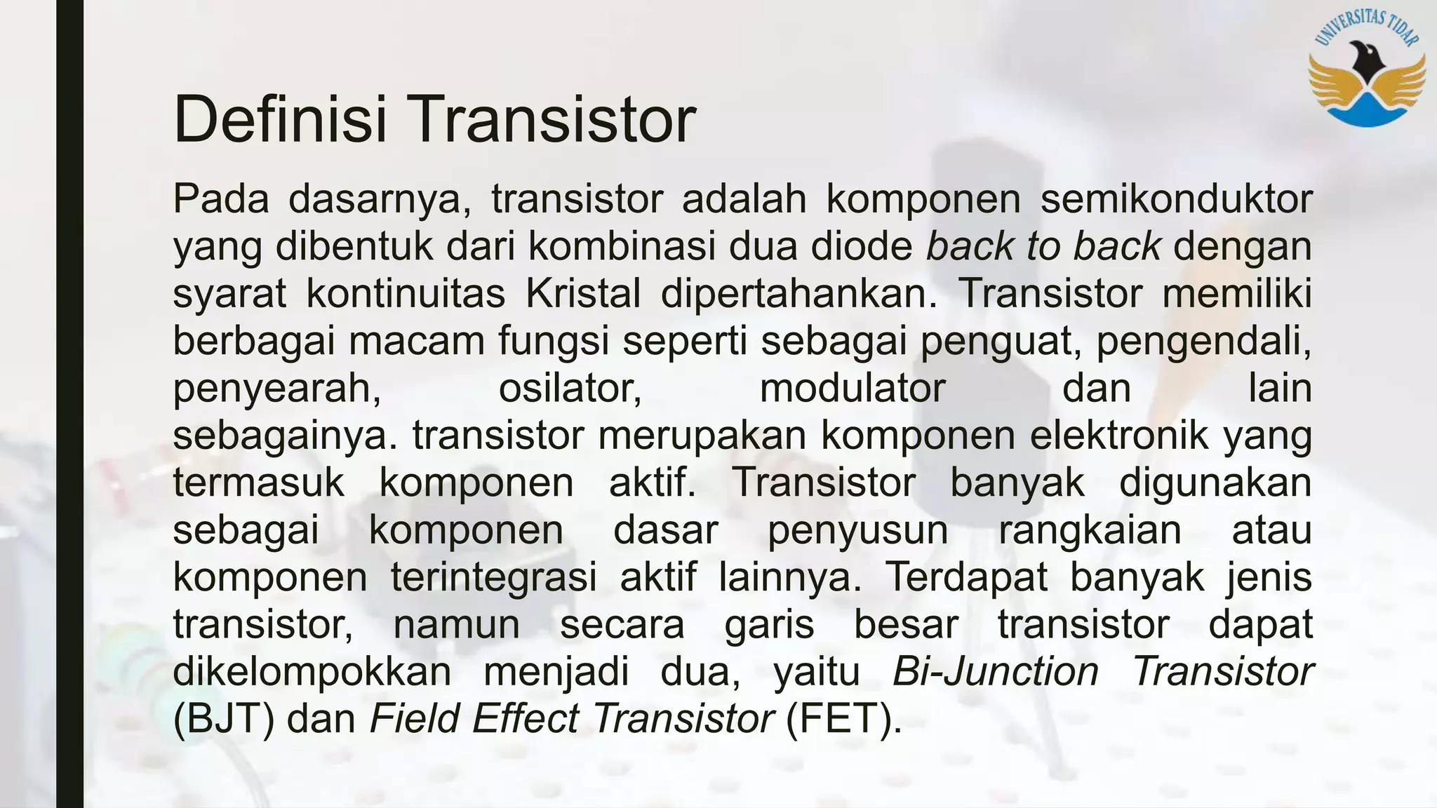 Transistor pnp | PPT