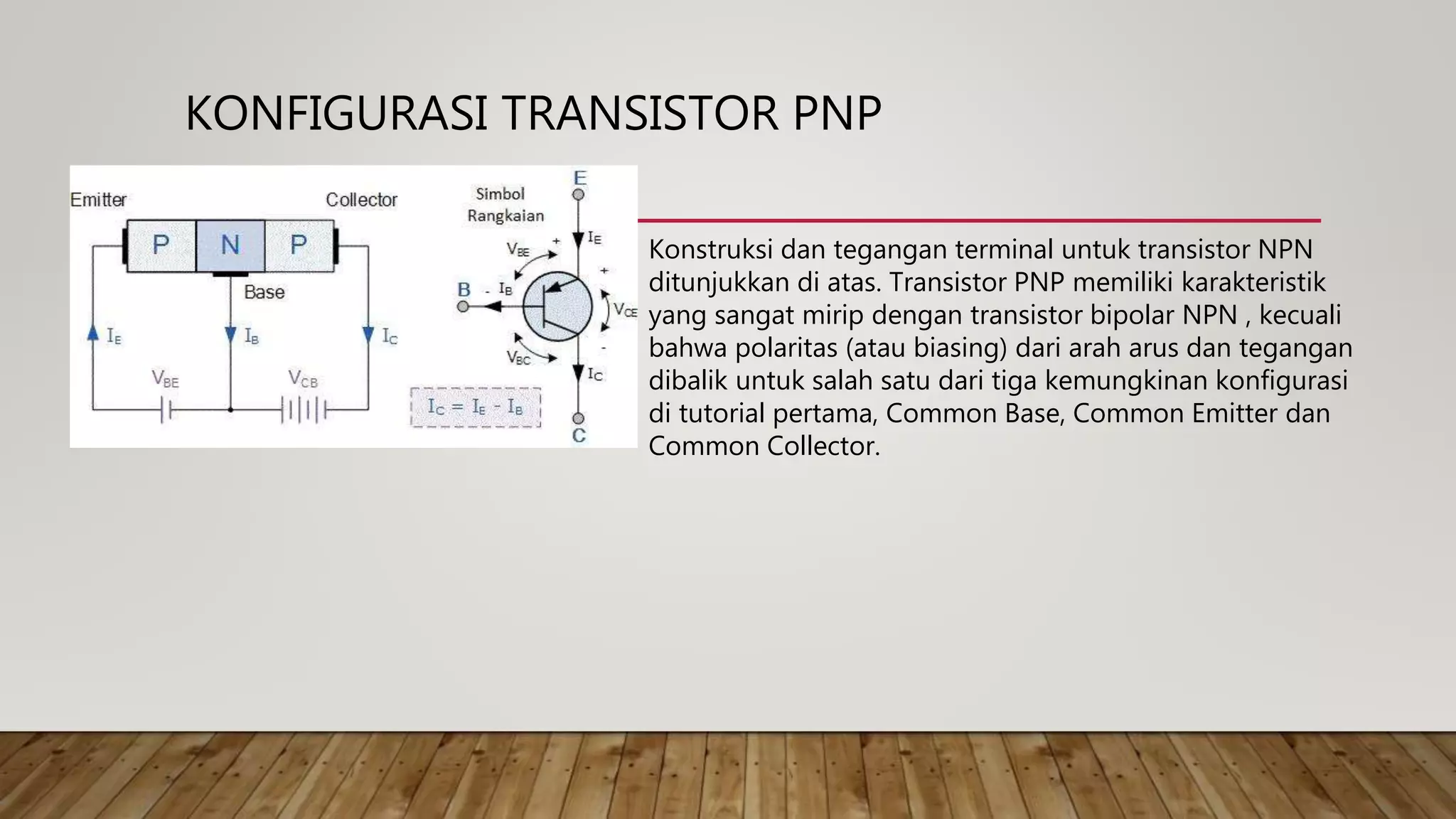 Pengertian Transistor PNP | PPT