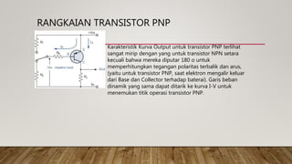 Pengertian Transistor PNP | PPT