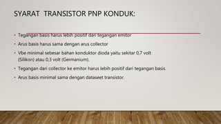 Transistor pnp bipolar | PPT